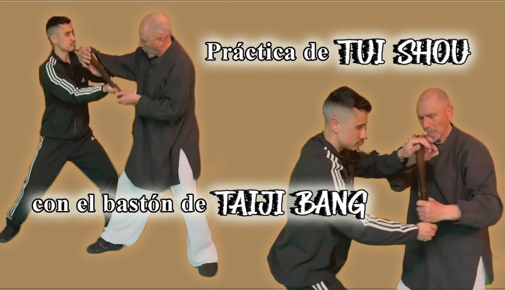 Nuevo trabajo de Tui Shou con el bastón de Taiji - Formación Hun Yuan ...
